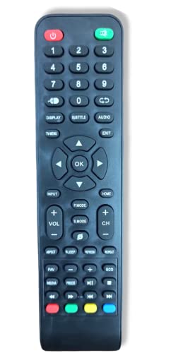 Ehop Remote Control Compatible for Impex LED LCD Smart TV (Please Matc ...