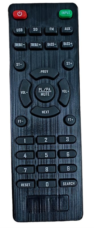 Ehop Compatible Remote Control for Jack Martin Home Theater System ...