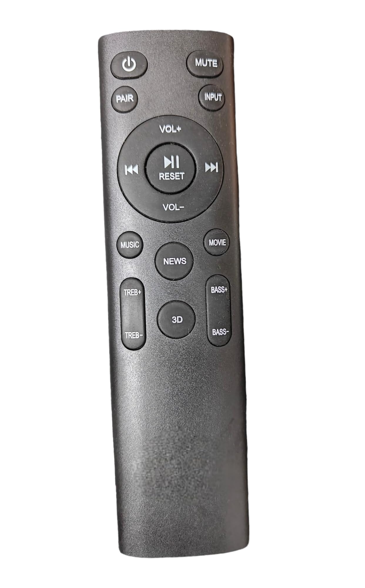 Ehop Compatible Remote Control for ZEBRONICS JukeBAR 3900 Zeb-Juke BAR ...